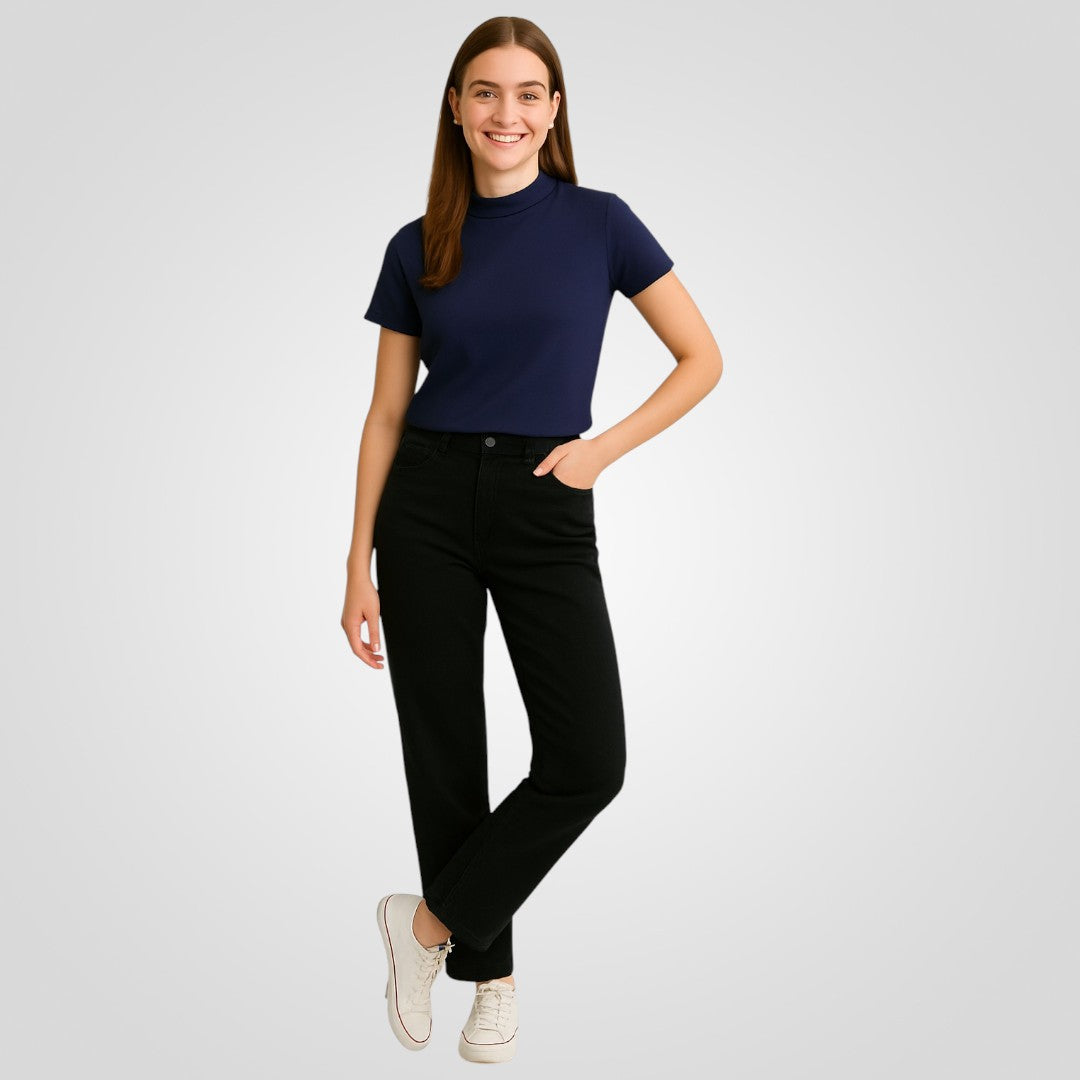 T Neck Tee Slim Fit – SWAEZ